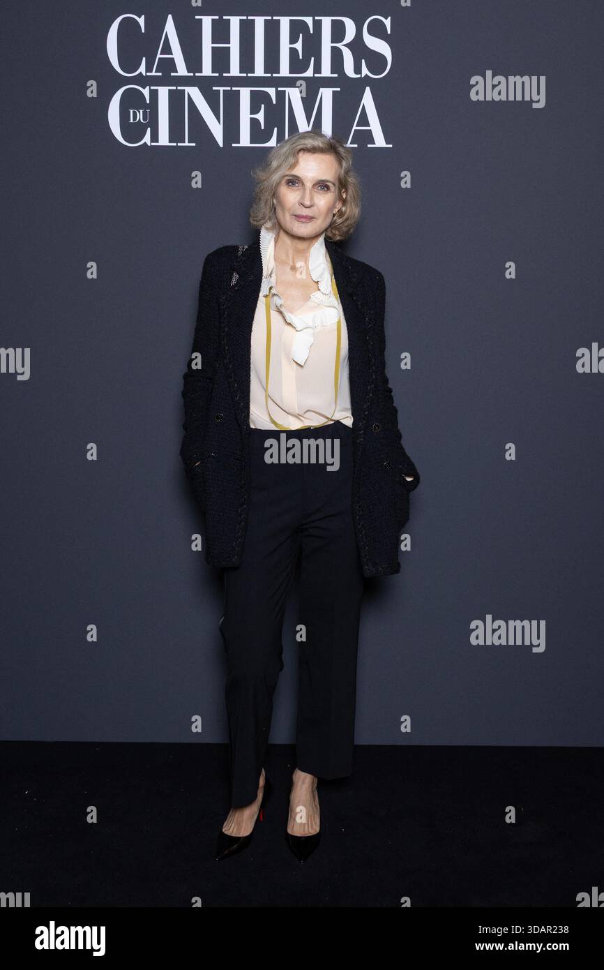 Mélita Toscan du Plantier attends the 'Andre Bazin - Cahiers Du Cinema ...