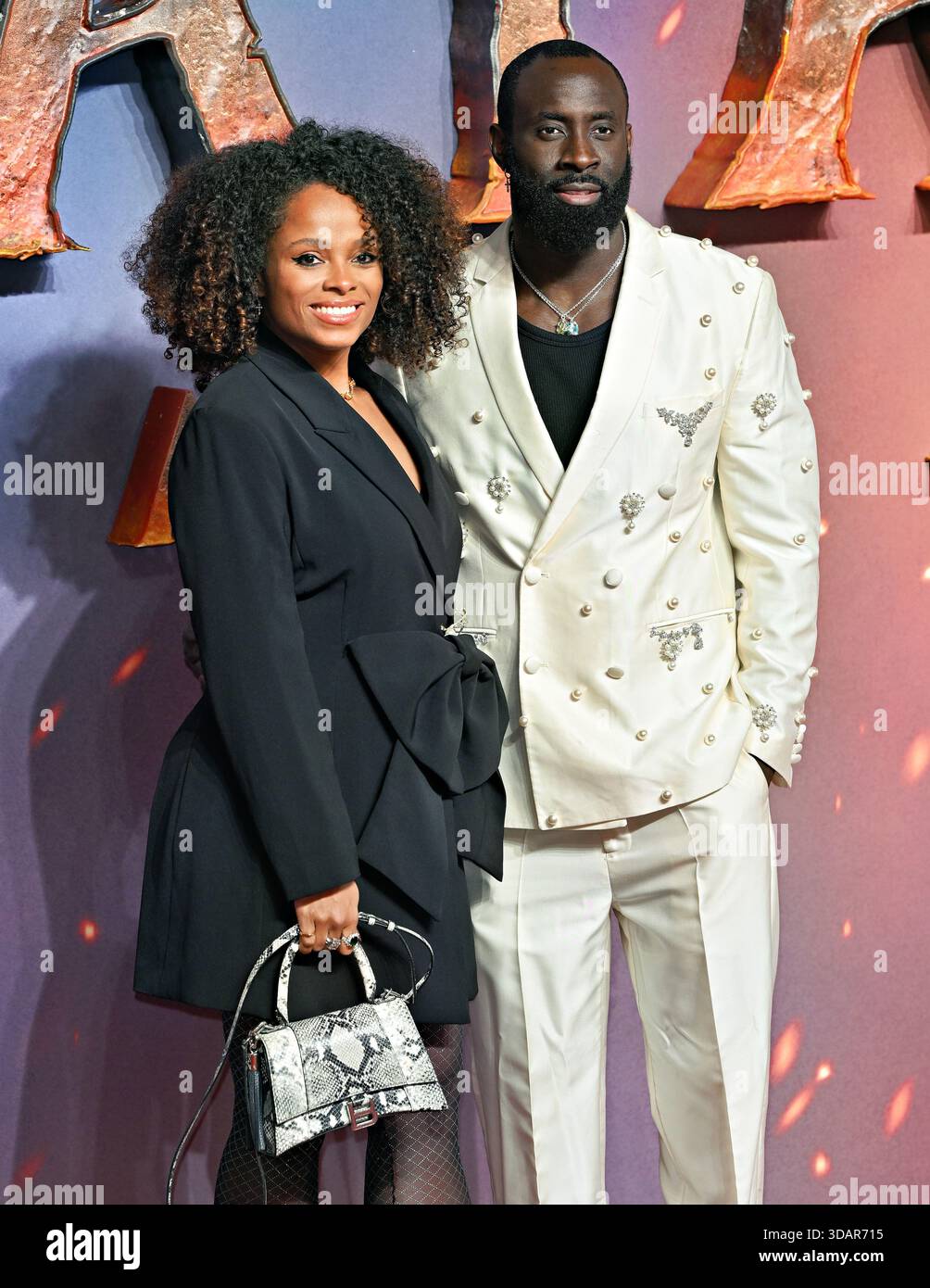 London, England, 11th December 2025: Fleur East and Marcel Badiane ...