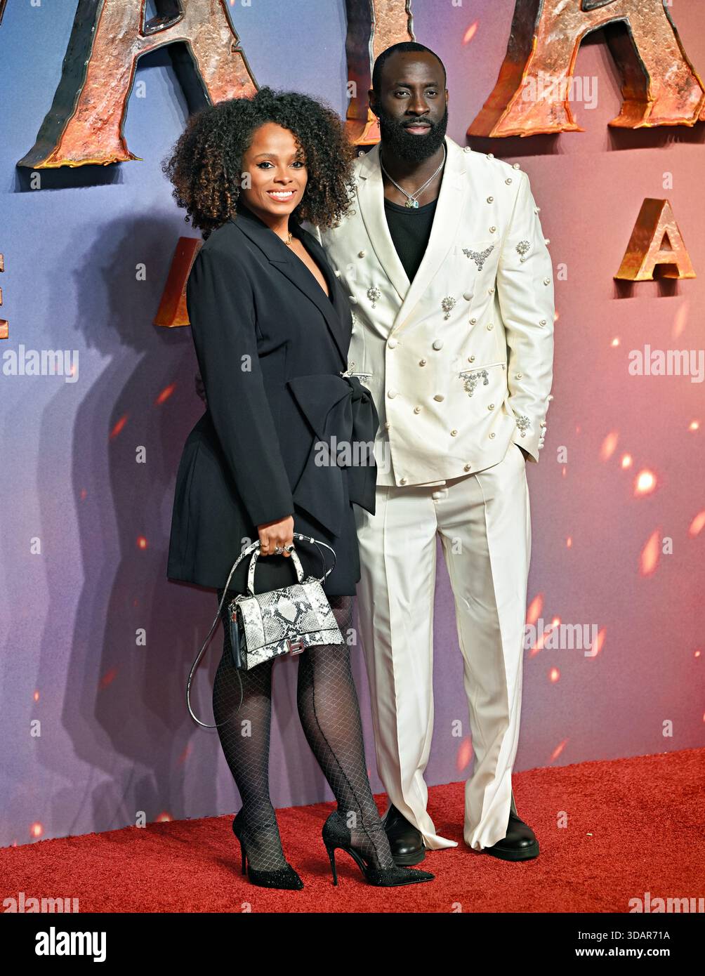 London, England, 11th December 2025: Fleur East and Marcel Badiane ...