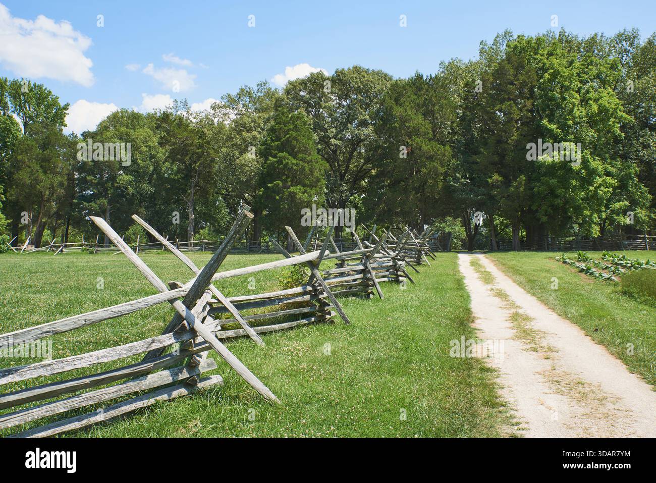 Farmland at George Washington Birthplace National Monument in Virginia ...