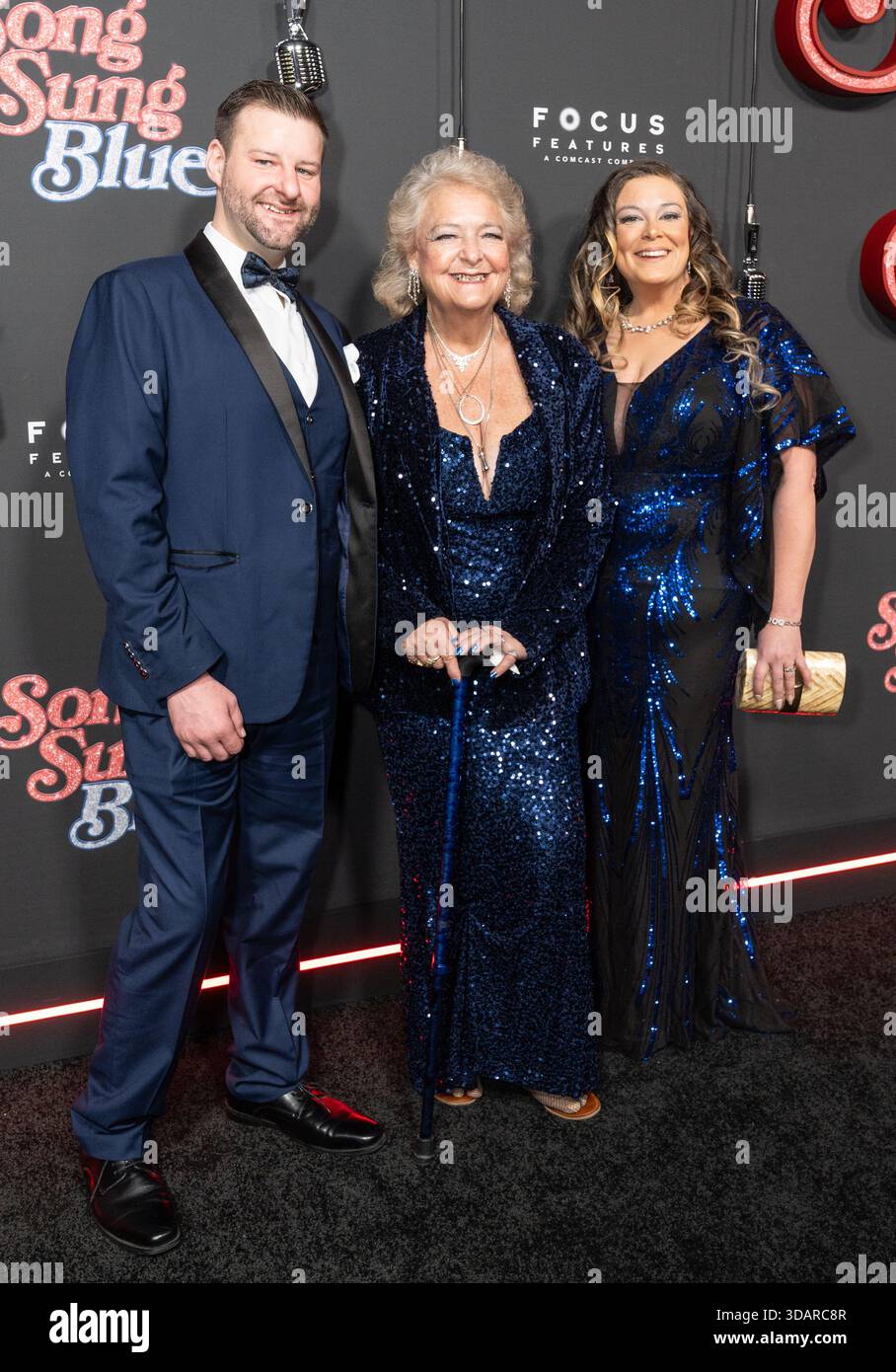 Dayna Cartwright, Claire Sardina and Rachel Cartwright attend premiere ...