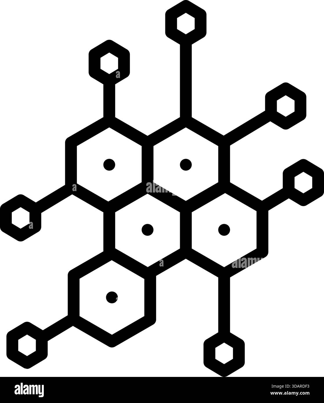 Icon for advanced materials, graphene Stock Vector Image & Art - Alamy