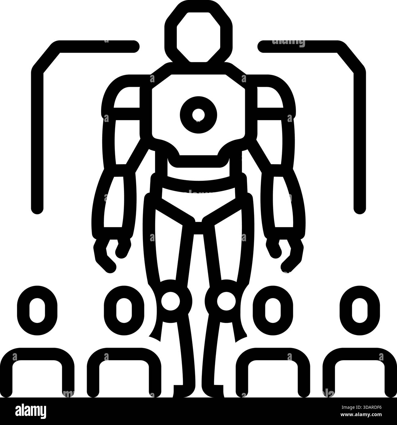 Advanced robotics intelligence Stock Vector Images - Alamy