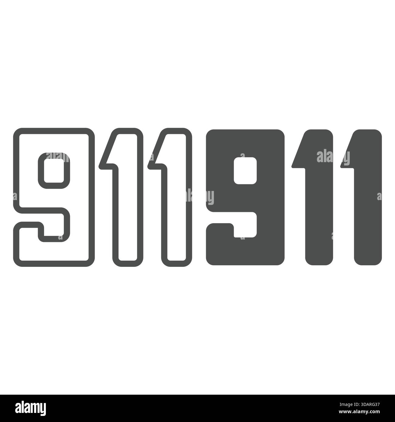 911 graphics hi-res stock photography and images - Alamy