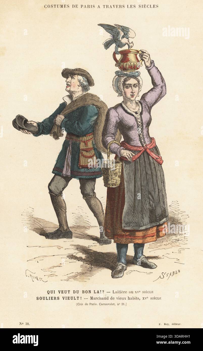 Laitiere au xve siecle hi-res stock photography and images - Alamy
