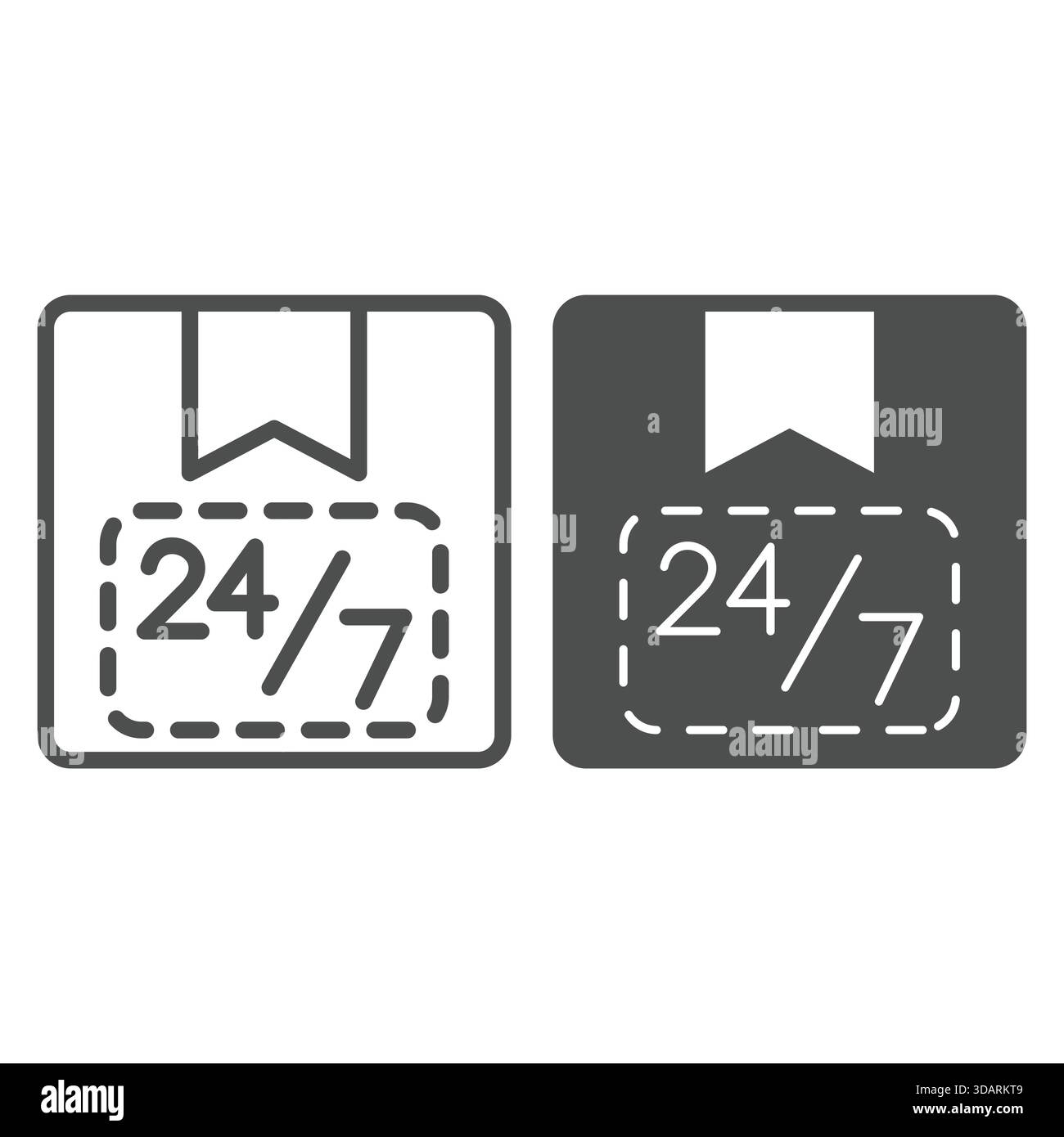 Parcel 7 Stock Vector Images - Alamy