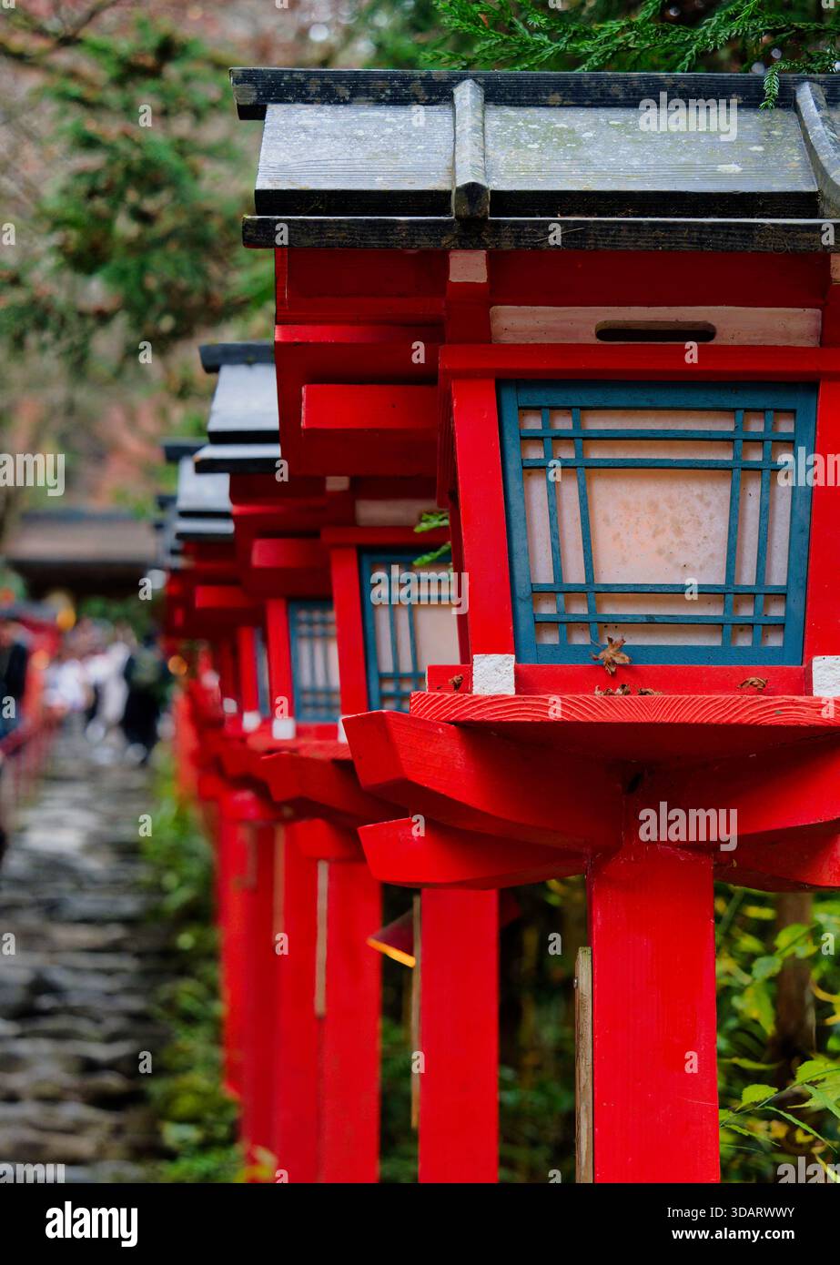 Kifune Shrine - A traditional Shinto shrine Stock Photo - Alamy