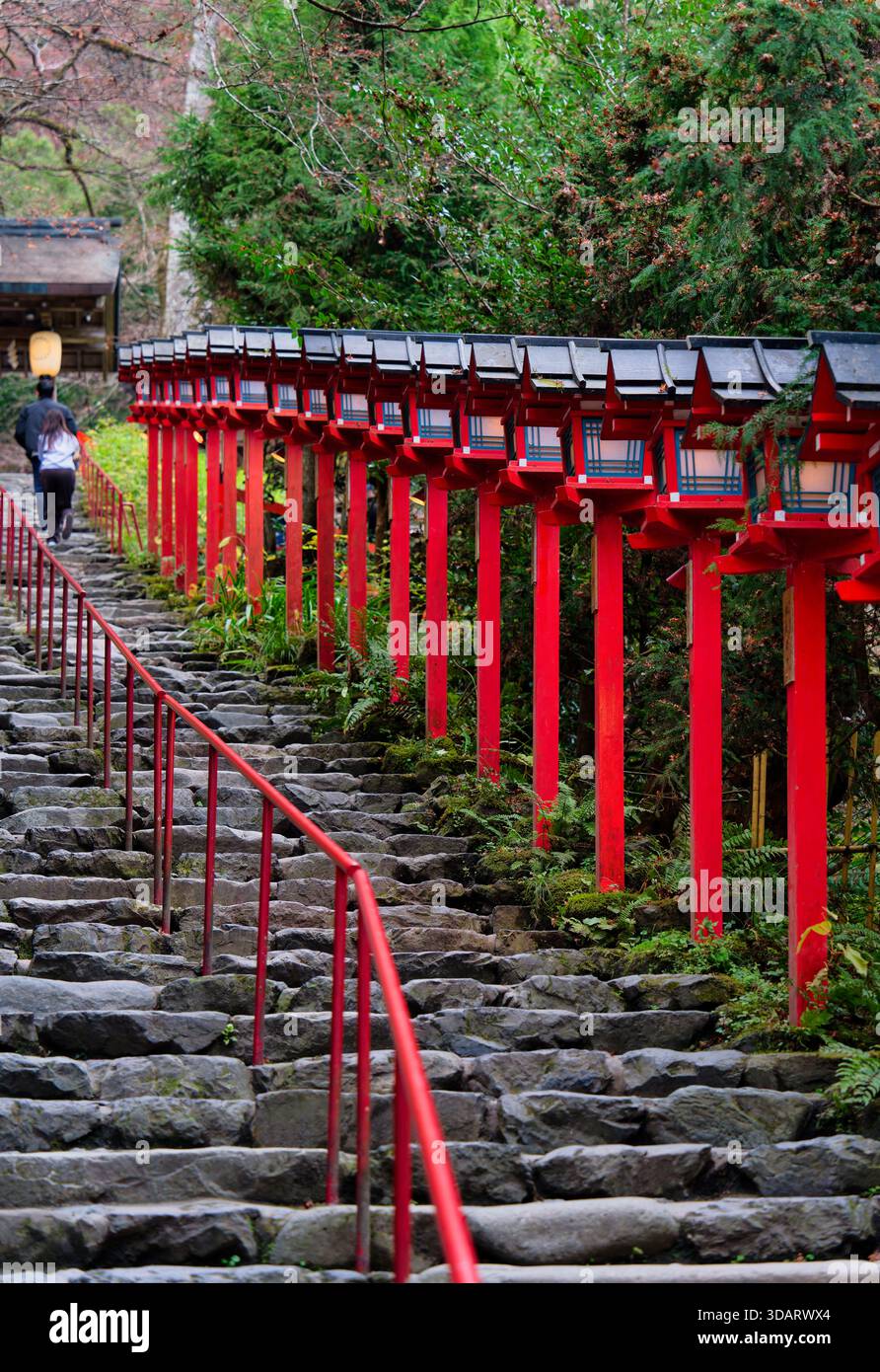 Kifune Shrine - A traditional Shinto shrine Stock Photo - Alamy