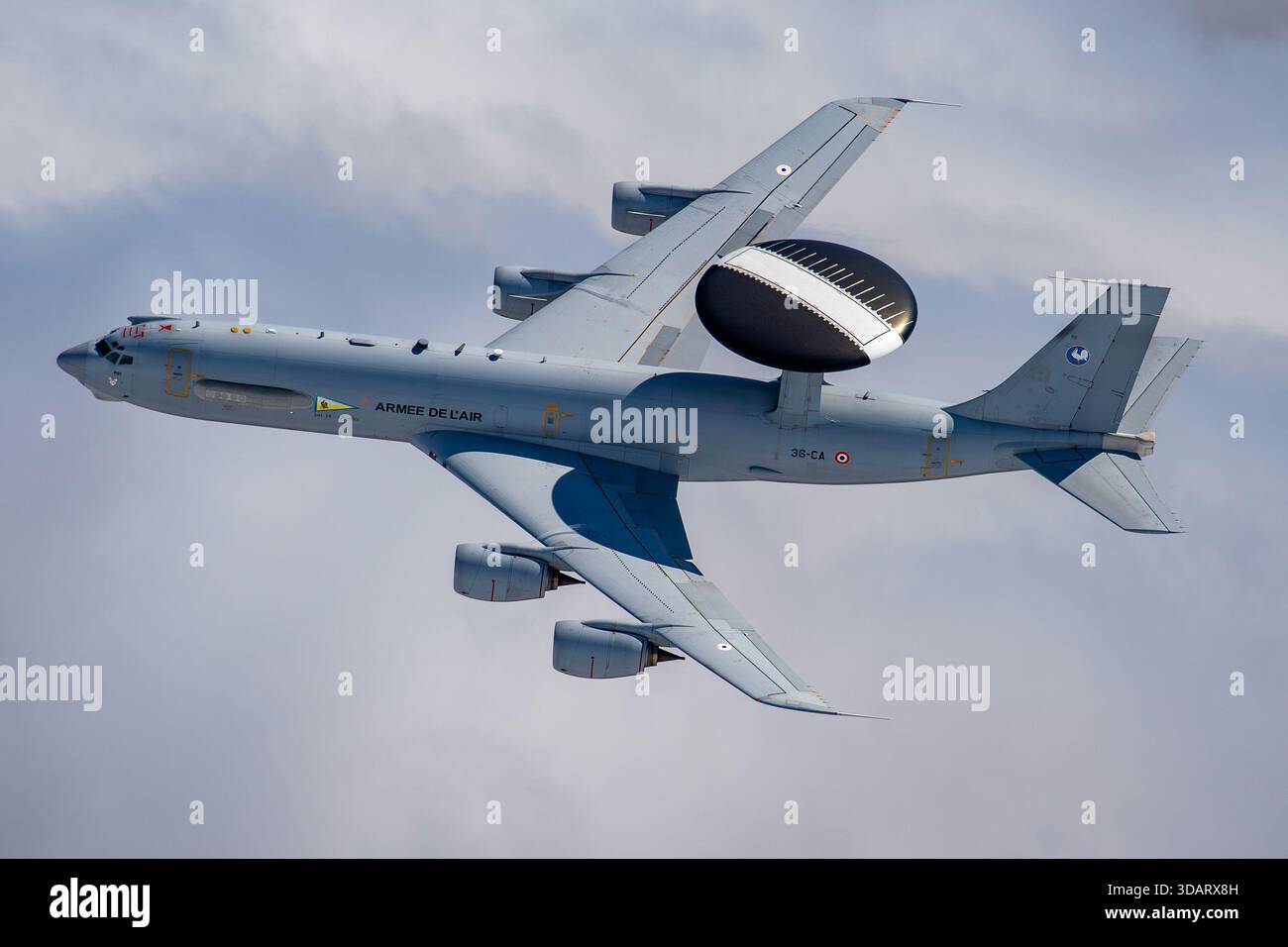 Boeing E-3F Sentry 201 (36‑CA) of the French Air Force is an AWACS ...