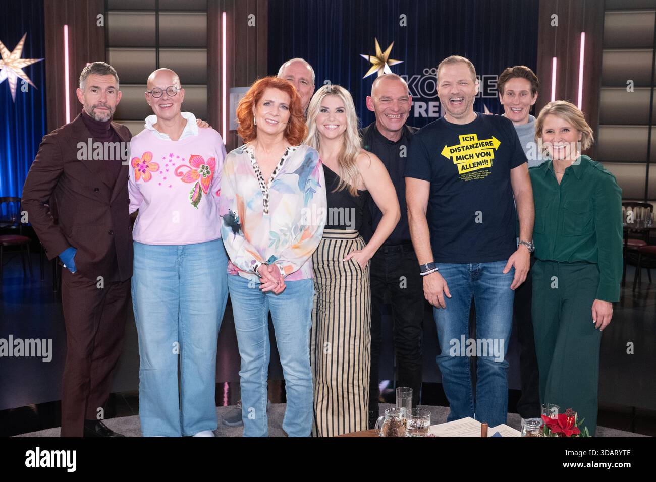 from left: Micky BEISENHERZ, host, Dr. Birgit BURCKHARDT, doctor ...
