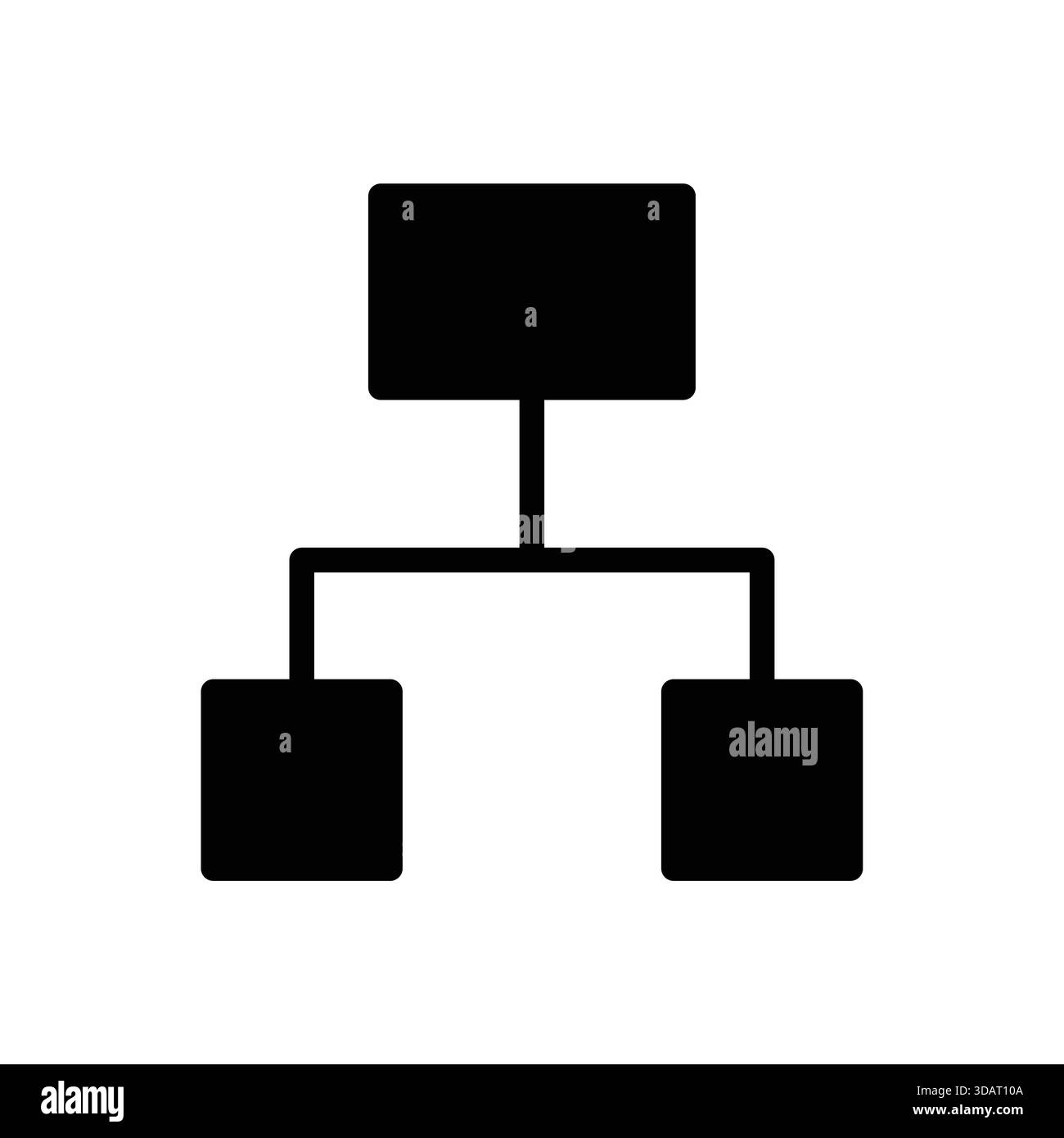 Organizational chart illustrating structure hi-res stock photography ...