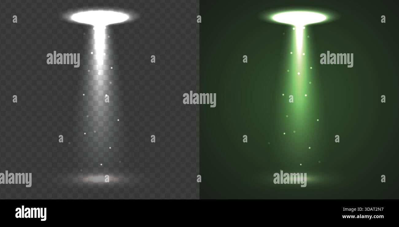 Green Wide Spotlight Beam Rays Stock Vector Image & Art - Alamy