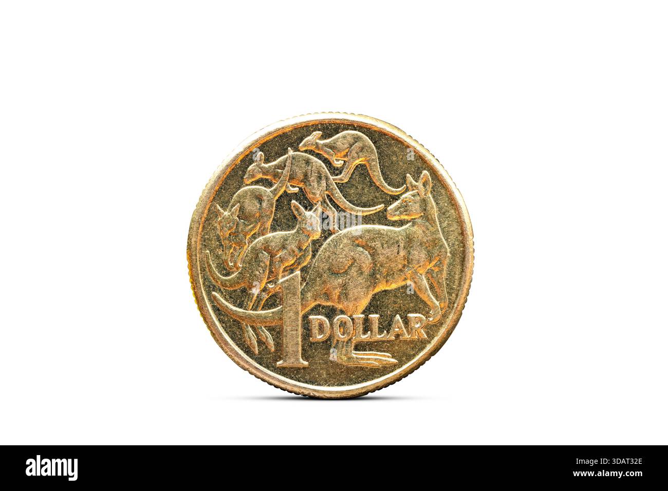 Australia one dollar coin hi-res stock photography and images - Alamy
