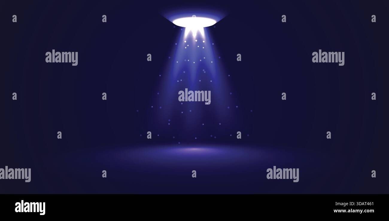 Spotlight lighting beam stage Stock Vector Images - Alamy