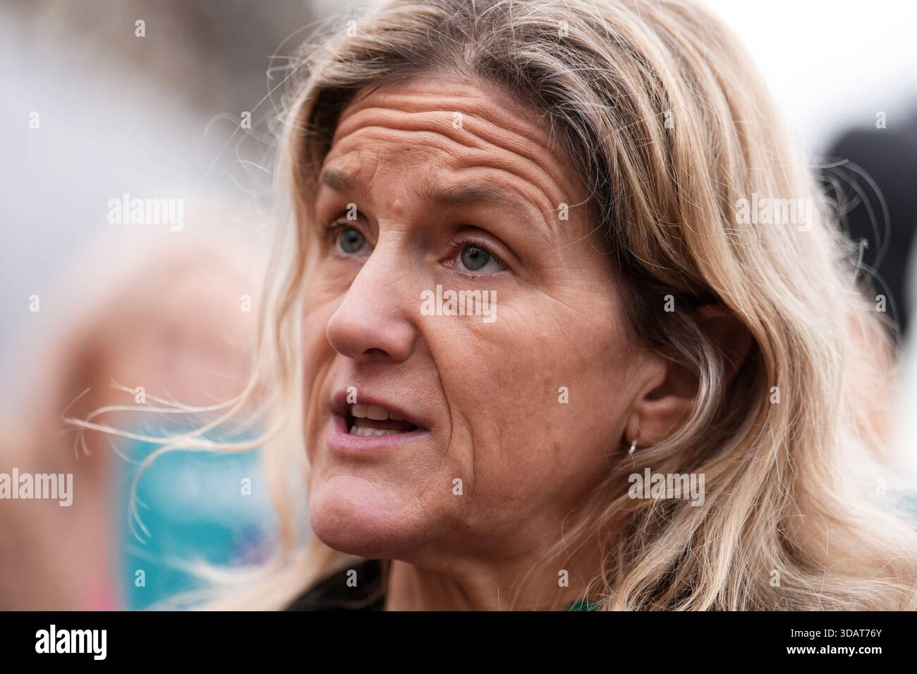 Bill sponsor Labour MP Kim Leadbeater gathers with terminally ill ...