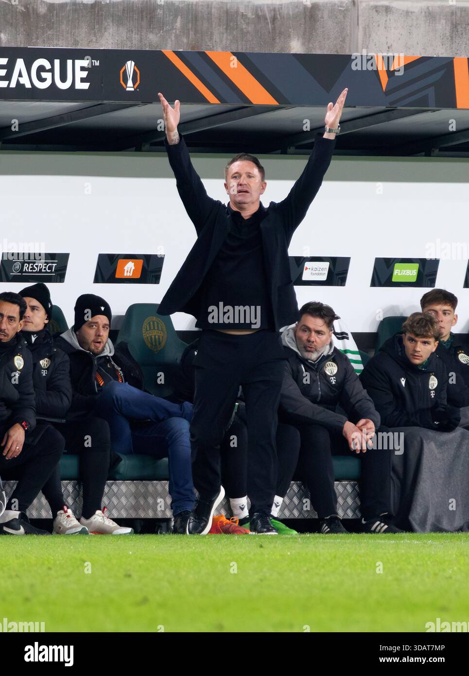 Budapest, Hungary. 11th December, 2025. Robbie Keane, head coach of ...