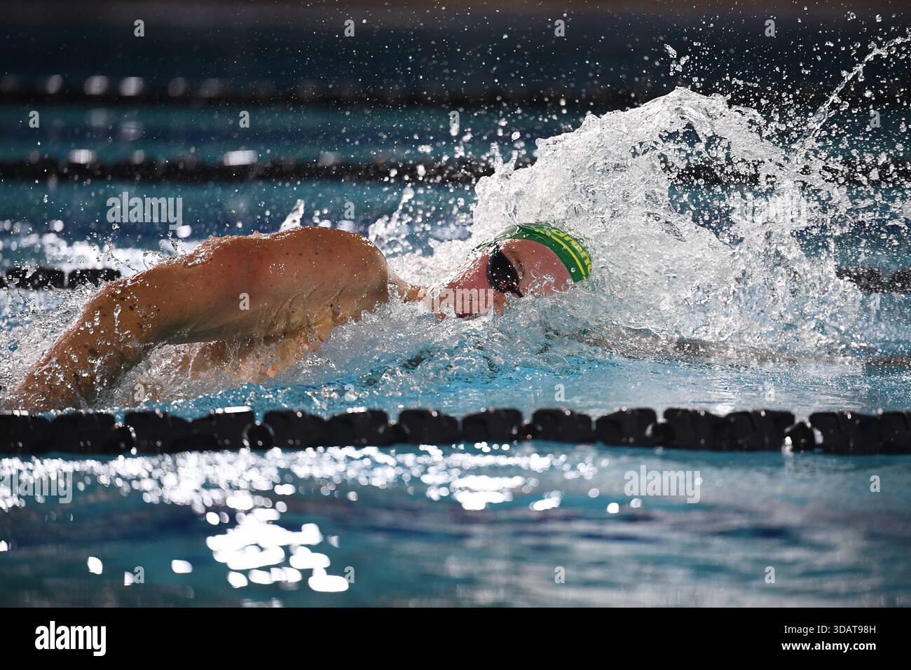 Sam Short of Australia competes in the mens 400m freestyle during the ...
