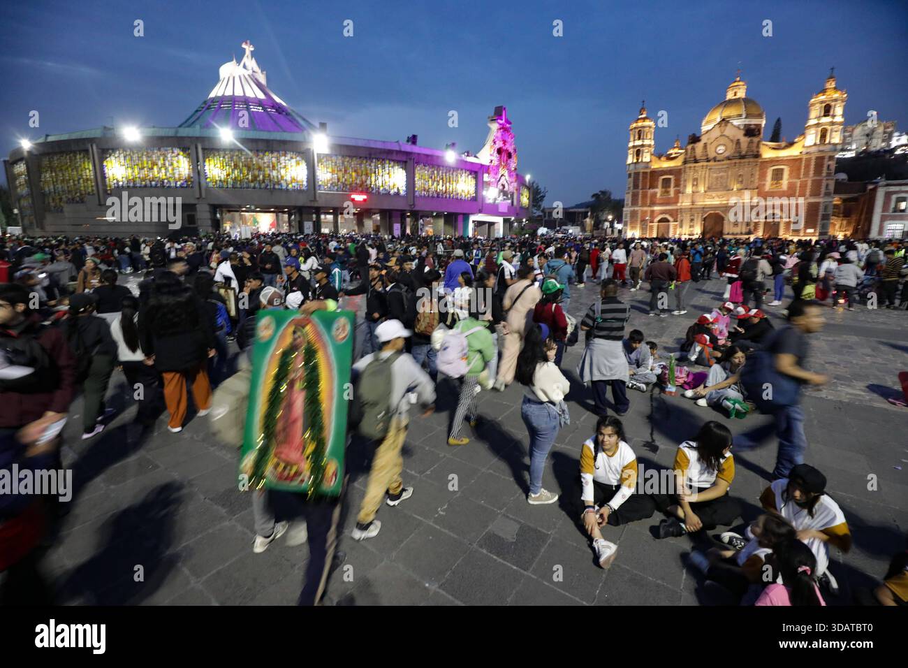 Devotees Celebrating Virgin Of Guadalupe Day Thousands of devotees of ...
