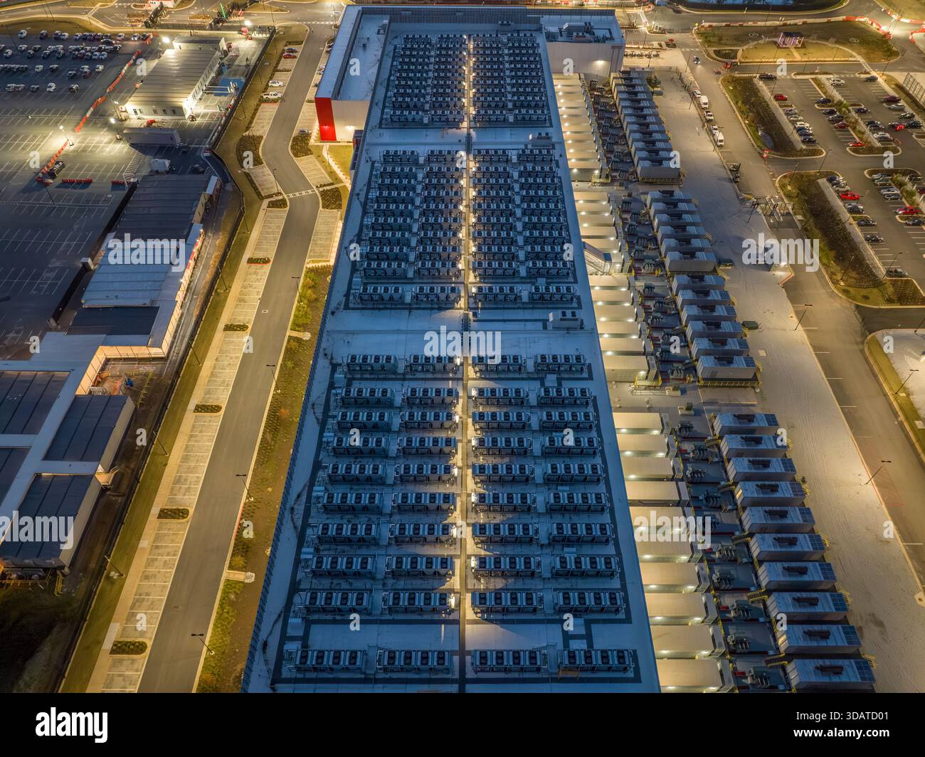 Data Center for Large Technology Company Stock Photo - Alamy