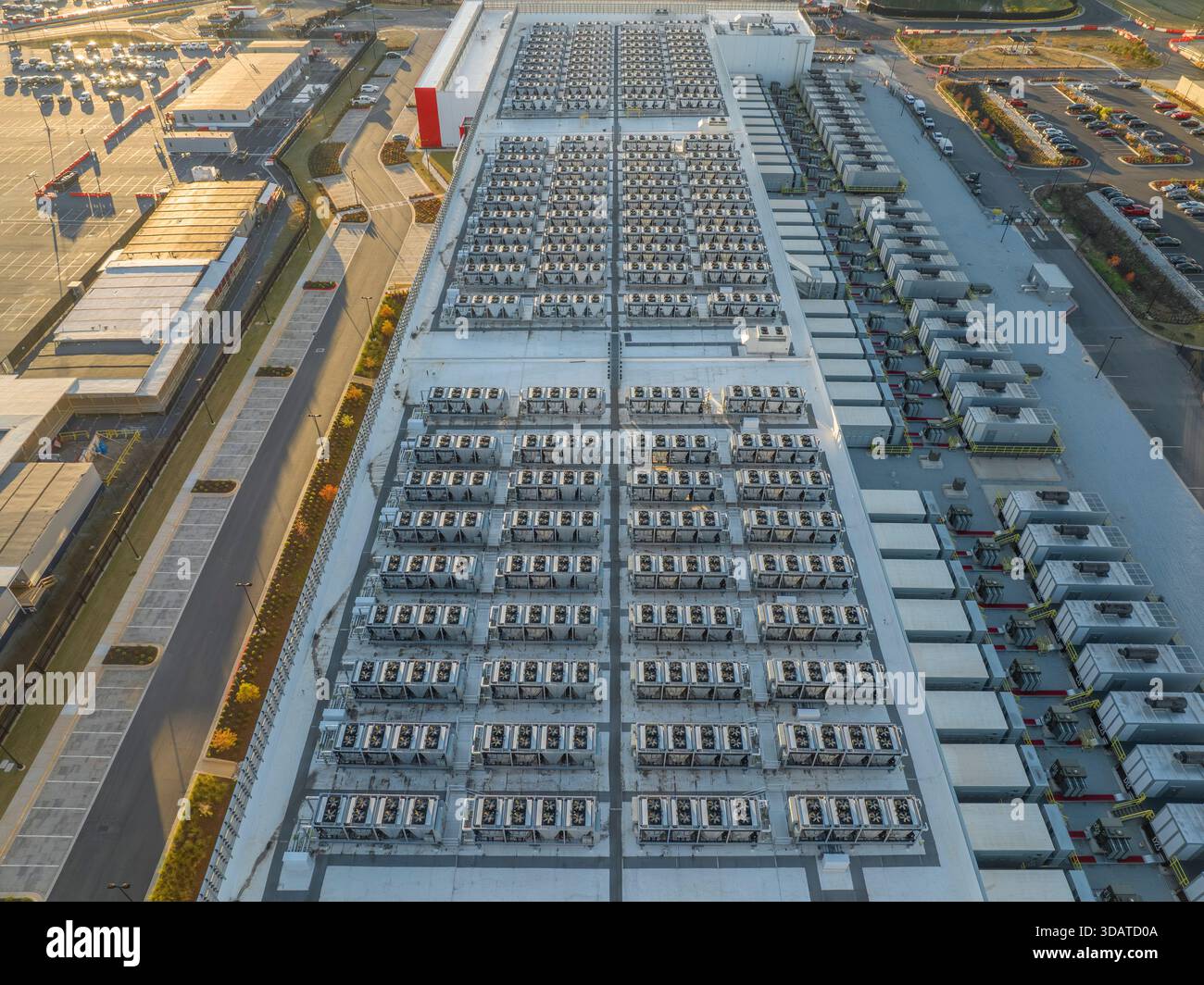 Data Center for Large Technology Company Stock Photo - Alamy