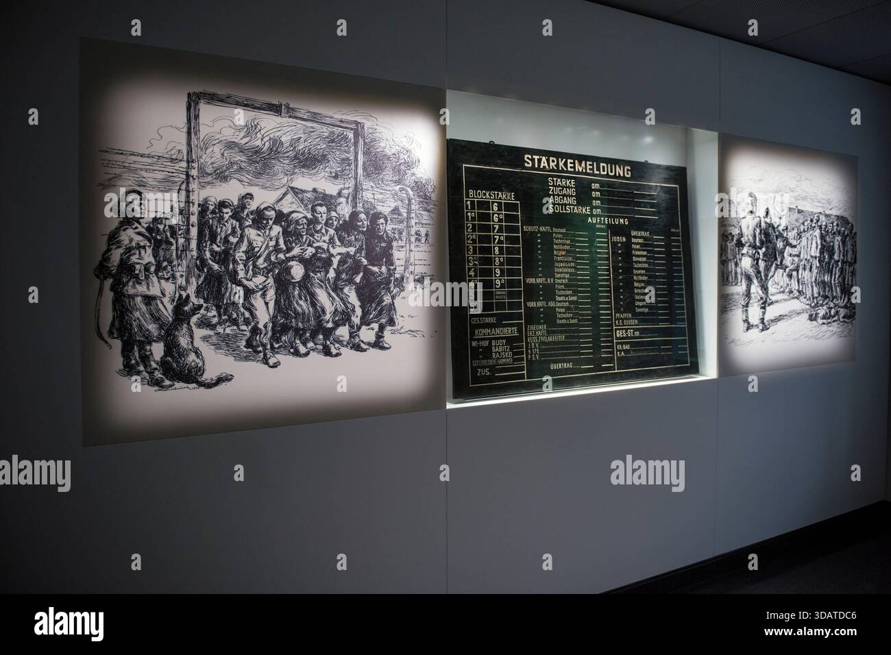 Graphics display the everyday life, items and objects of torture seen ...