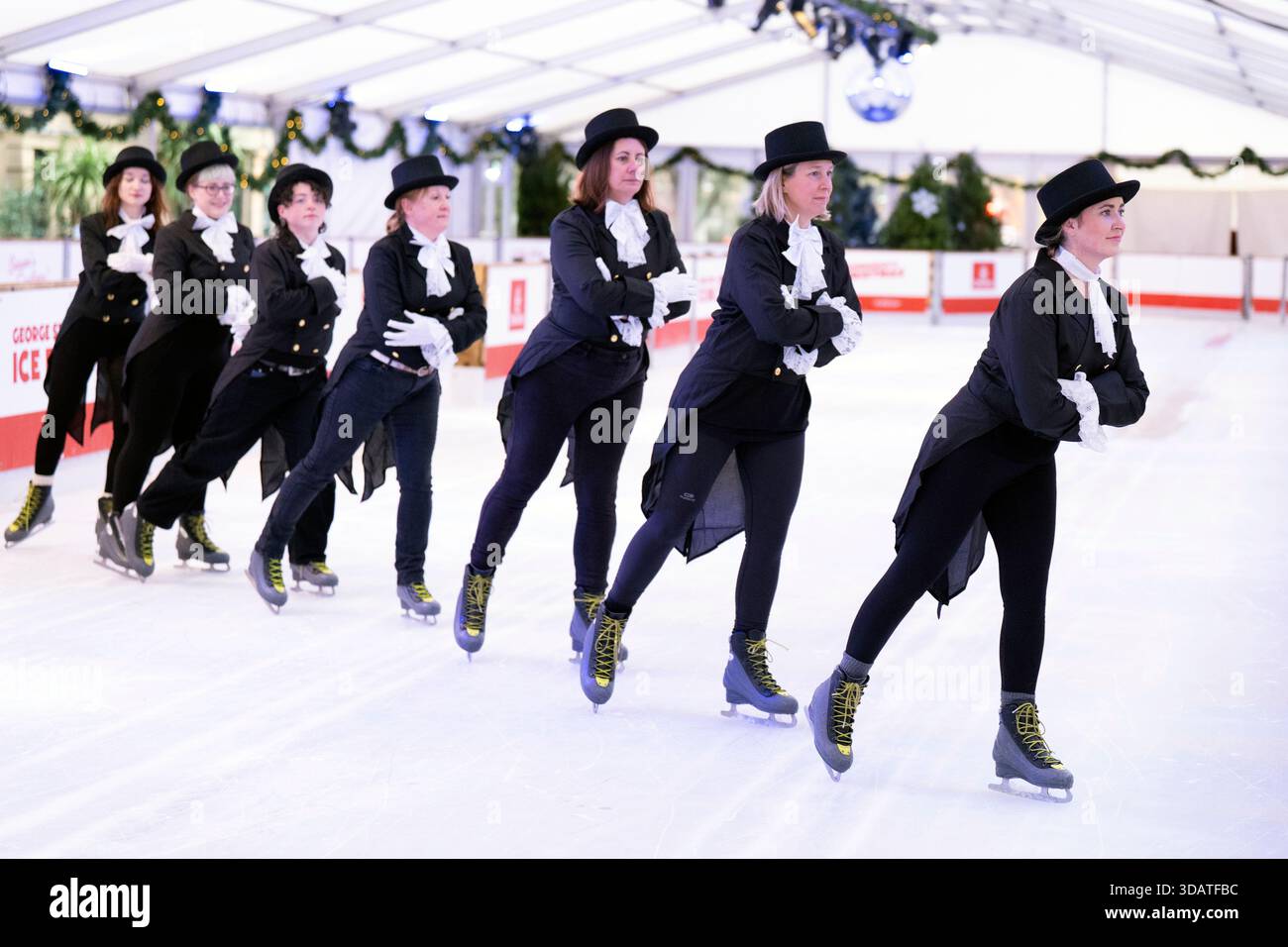 To celebrate World Ice Skating Day on 14 December, staff from the ...