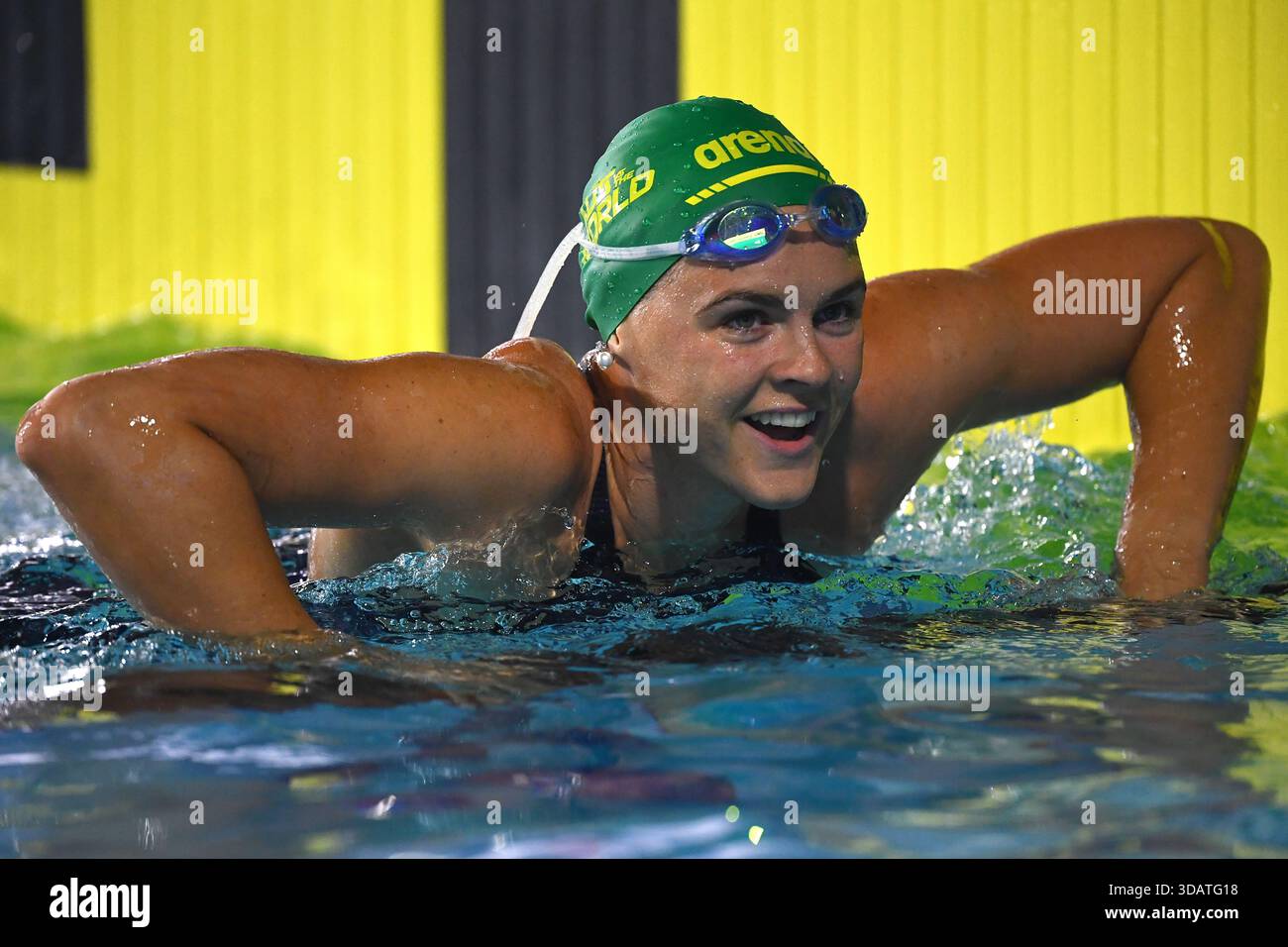 Shayna Jack of Australia looks on after winning the 25m womens ...