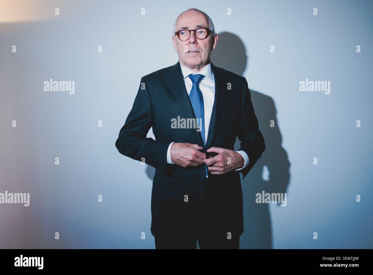12 December 2025, Berlin: Peter Adrian, President of the German Chamber ...