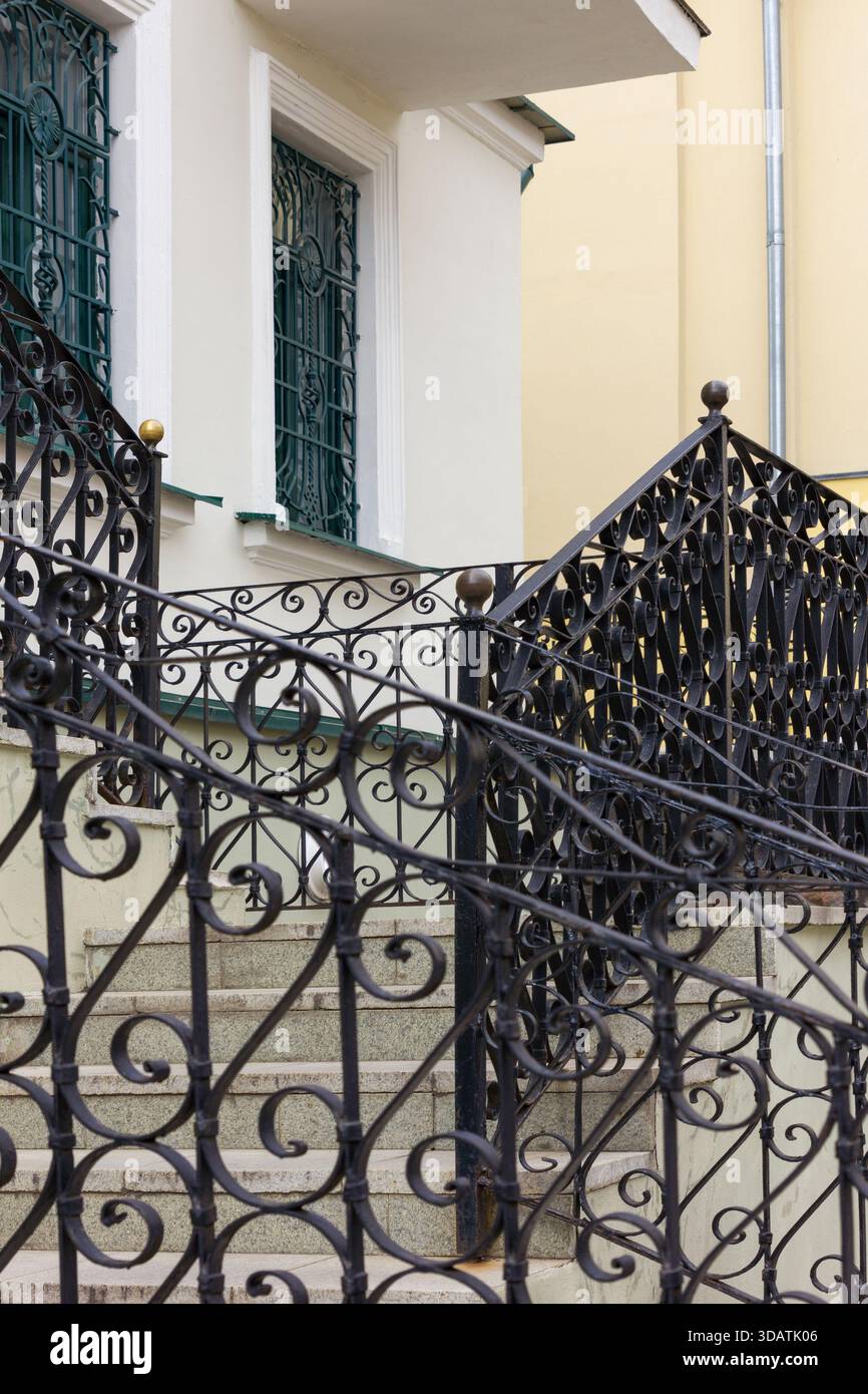 Detailed intricate wrought iron gates hi-res stock photography and ...