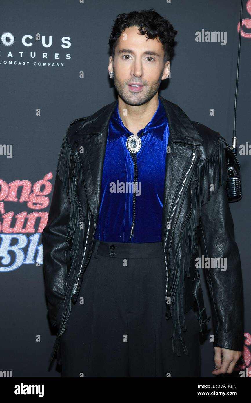 Darius Rose attends the "Song Sung Blue" New York Premiere at AMC ...
