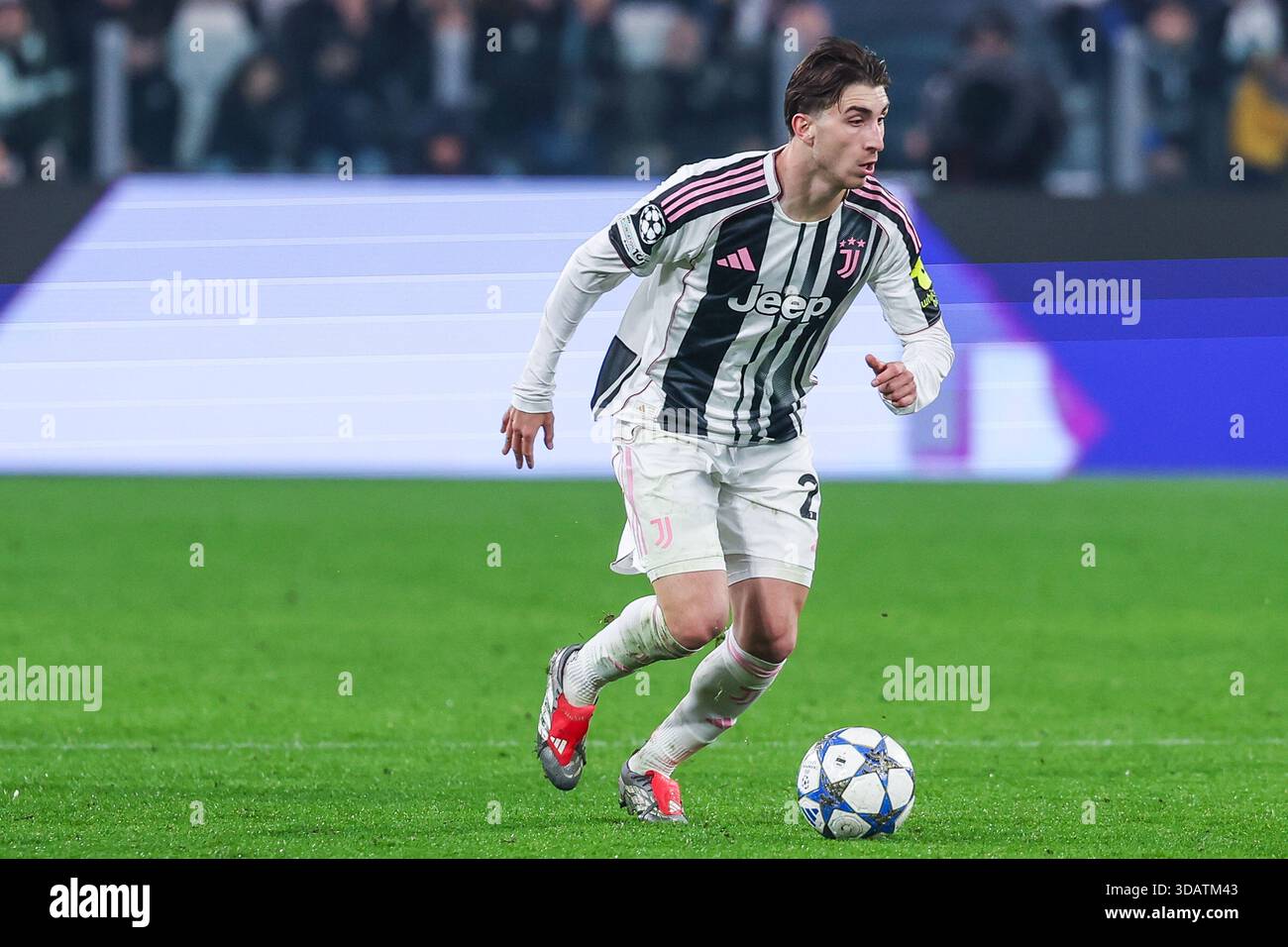 Fabio Miretti of Juventus FC seen in action during UEFA Champions ...