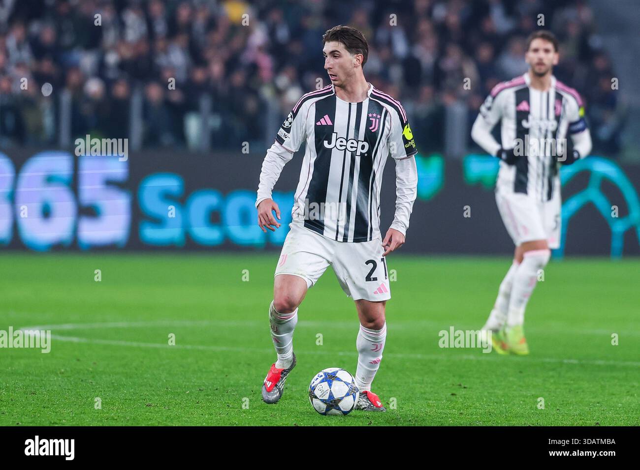 Fabio Miretti of Juventus FC seen in action during UEFA Champions ...