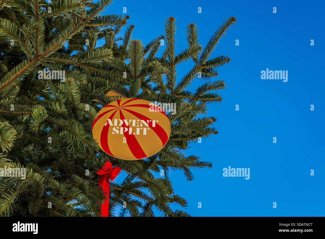 With beautiful weather, the sun emerged and illuminated Split's Riva ...