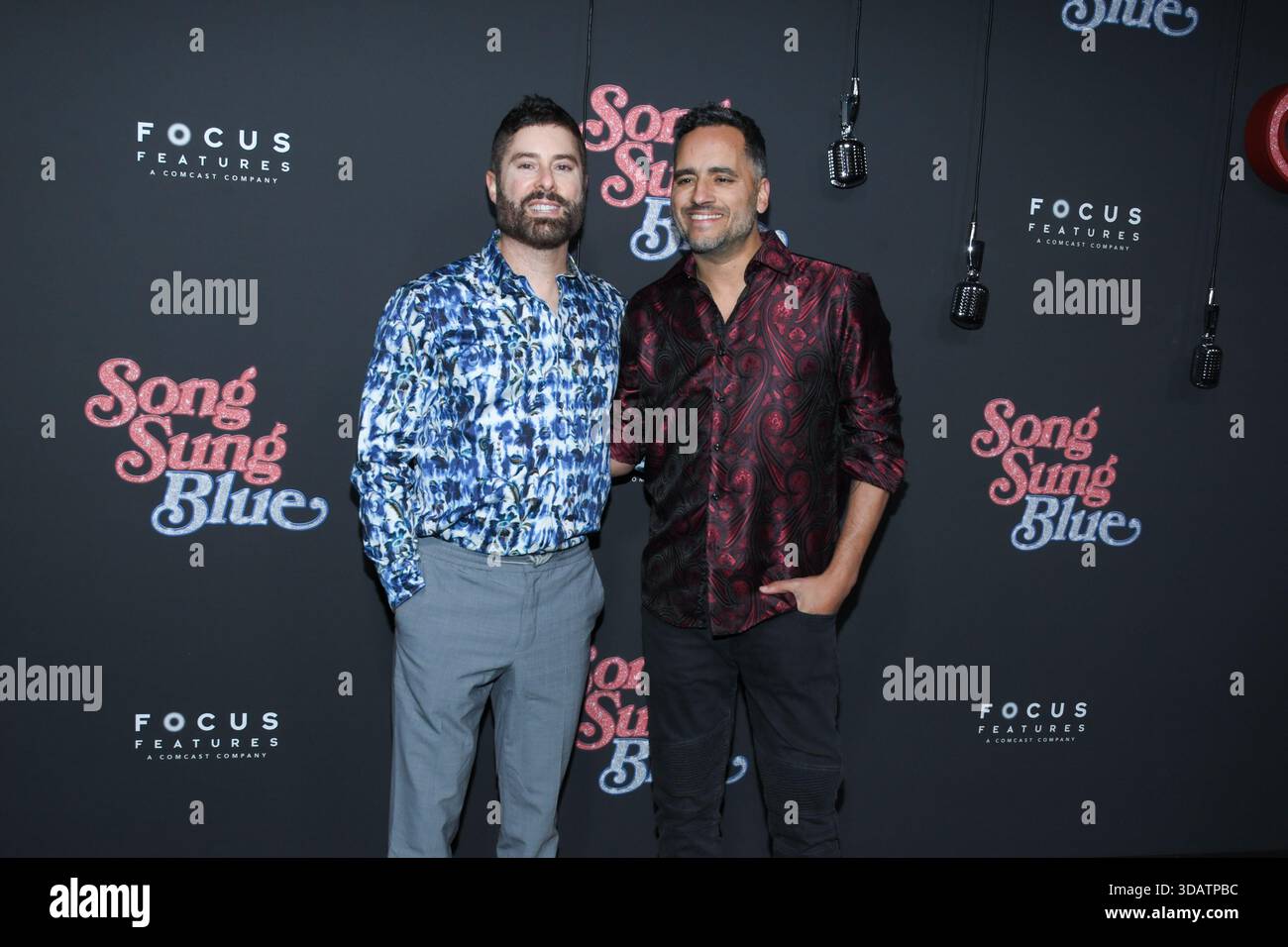 (L-R) Thomas Curcio and José Rolón attend the "Song Sung Blue" New York ...