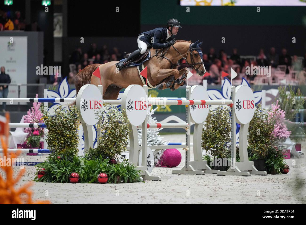 Bryan BALSIGER (SUI) riding CASTIEL during the Day 3 of the 64th CHI of ...