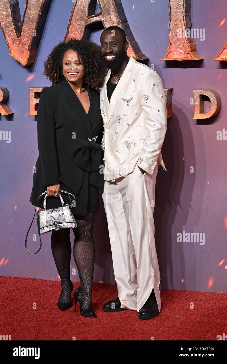 London, UK - 11 December 2025Fleur East and Marcel Badiane-Robin at ...