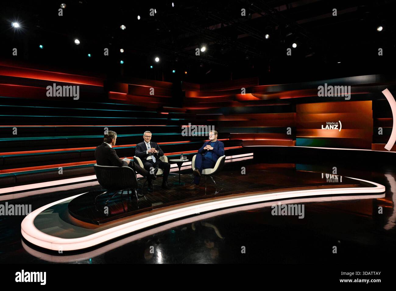 Talkrunde bei Markus Lanz , ZDF 12/25 her Markus Lanz, Karsten ...