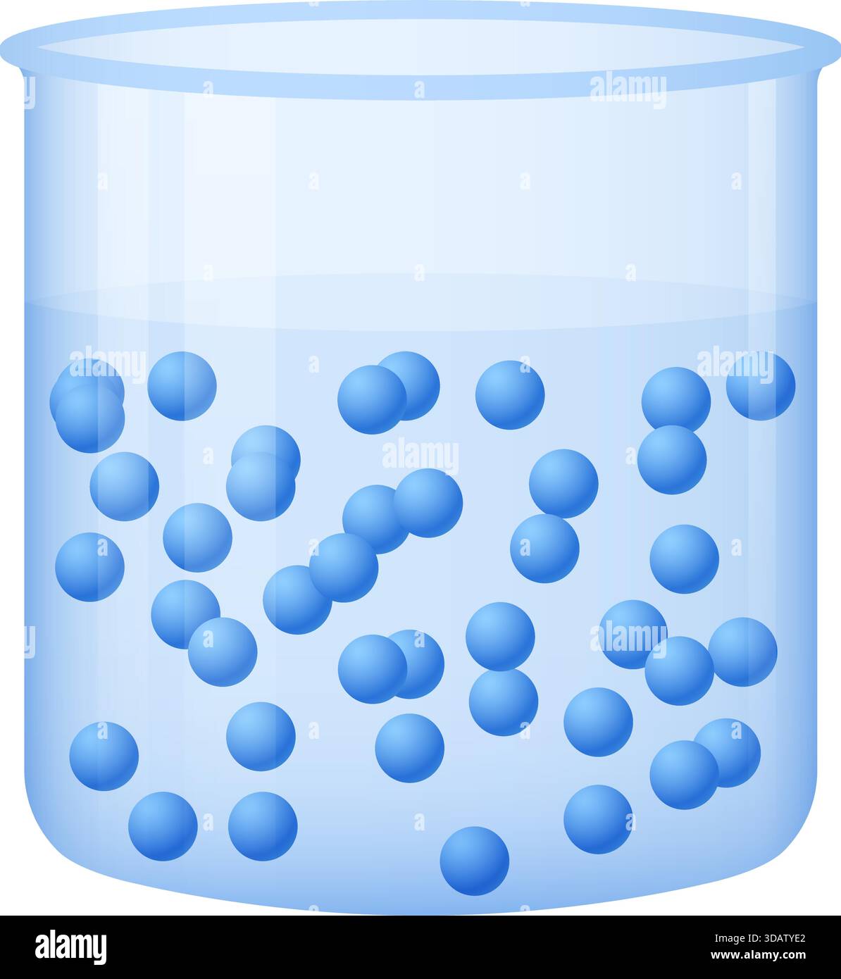 Round shiny glass filled Stock Vector Images - Alamy