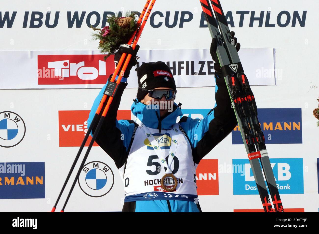 Biathlon, BMW IBU World Cup Hochfilzen 2025, December 12, 2025, Men ...