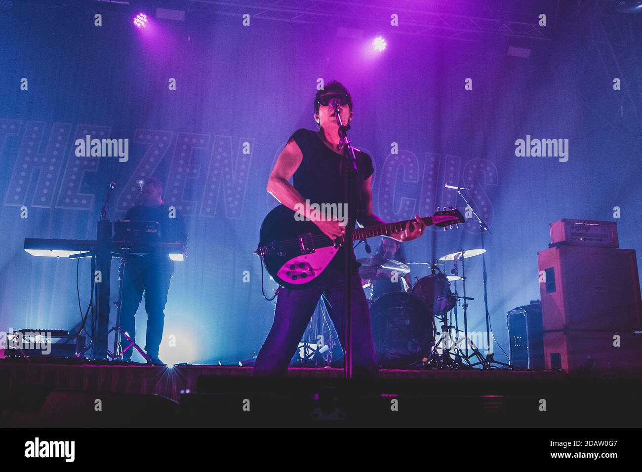Andrea Appino, member of the band The Zen Circus, performs live the ...