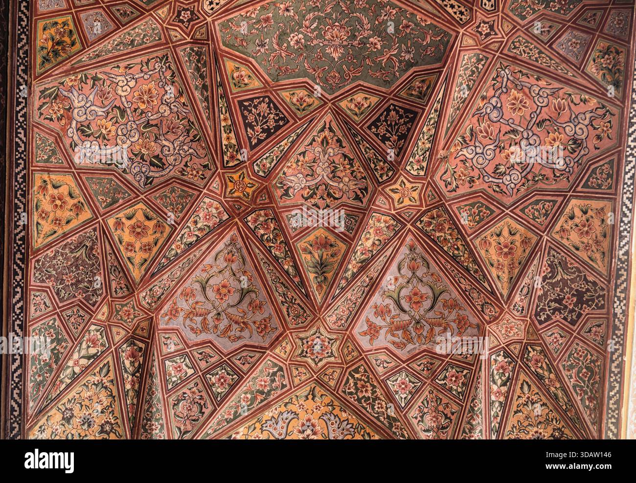 Detailed floral motifs in earthy tones hi-res stock photography and ...