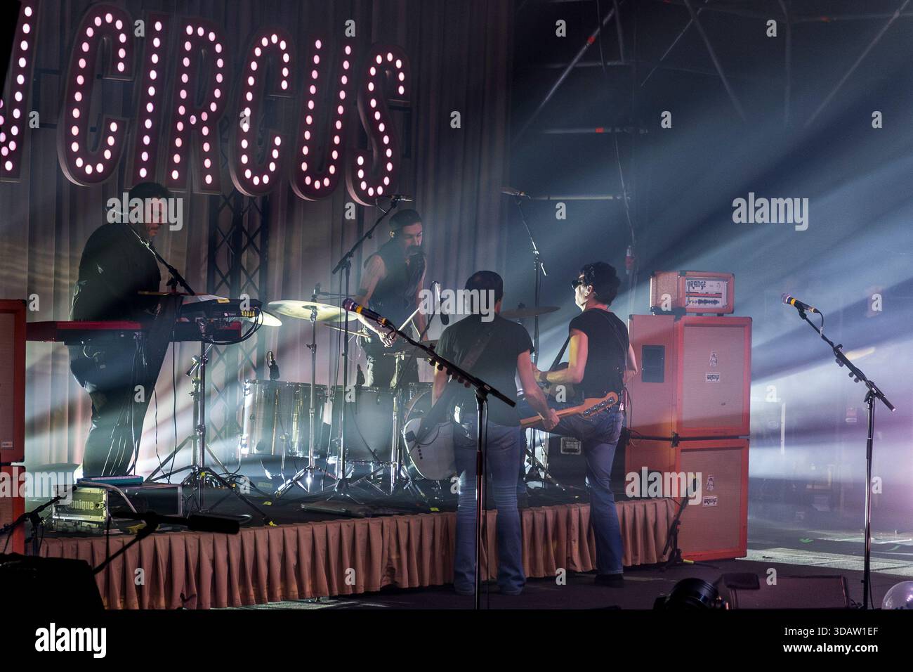 December 11, 2025, Rome, Rome, Italy: The Zen Circus performs live the ...