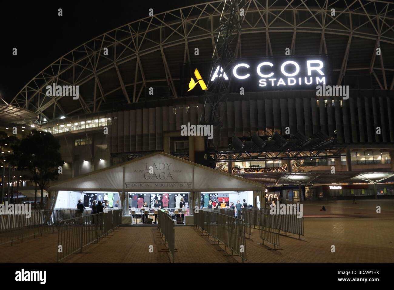 Sydney, Australia. 12th December 2025. Lady Gaga concert at Accor stadium, Sydney Olympic Park ...