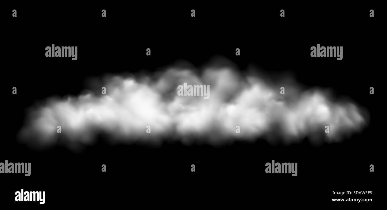 Smoke cloud png isolated Stock Vector Images - Alamy