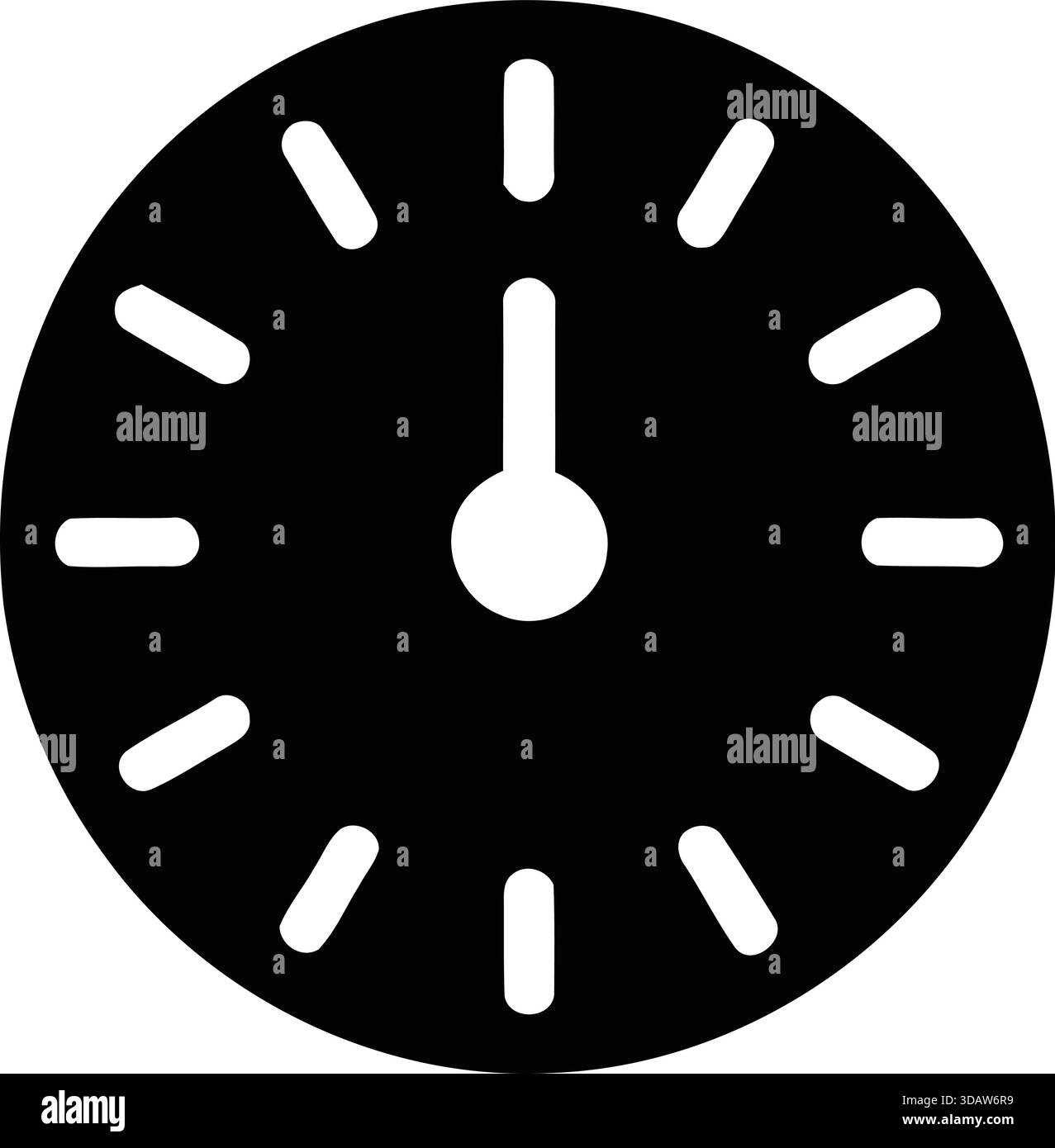 Analog stopwatch on black Black and White Stock Photos & Images - Alamy