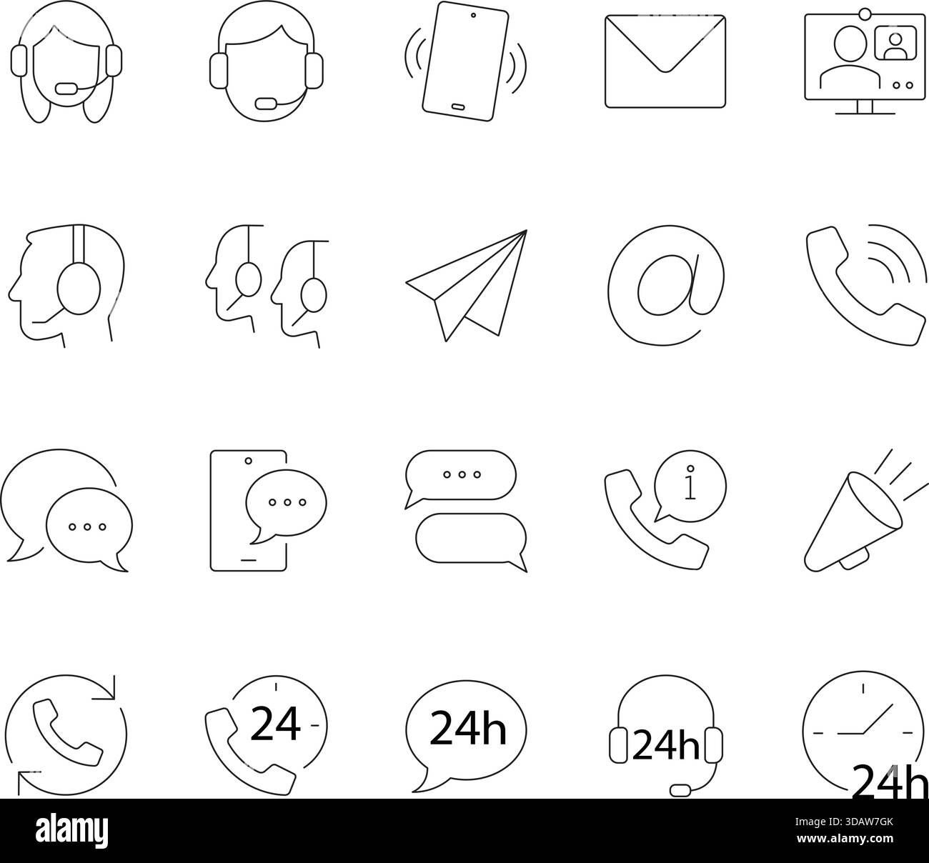 Help set collection Black and White Stock Photos & Images - Alamy