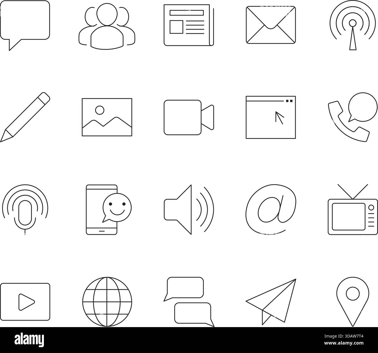 Location tv Cut Out Stock Images & Pictures - Alamy