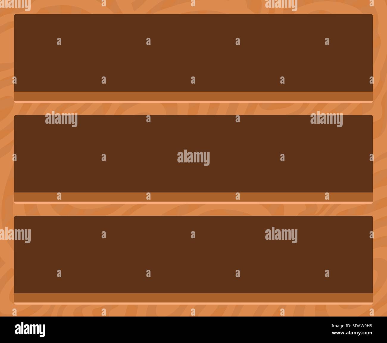 Decorative wall shelves Stock Vector Images - Alamy