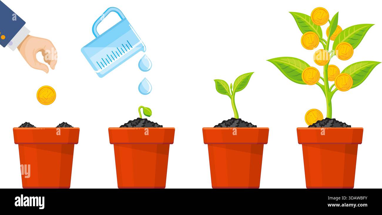 The cycle plant Cut Out Stock Images & Pictures - Alamy