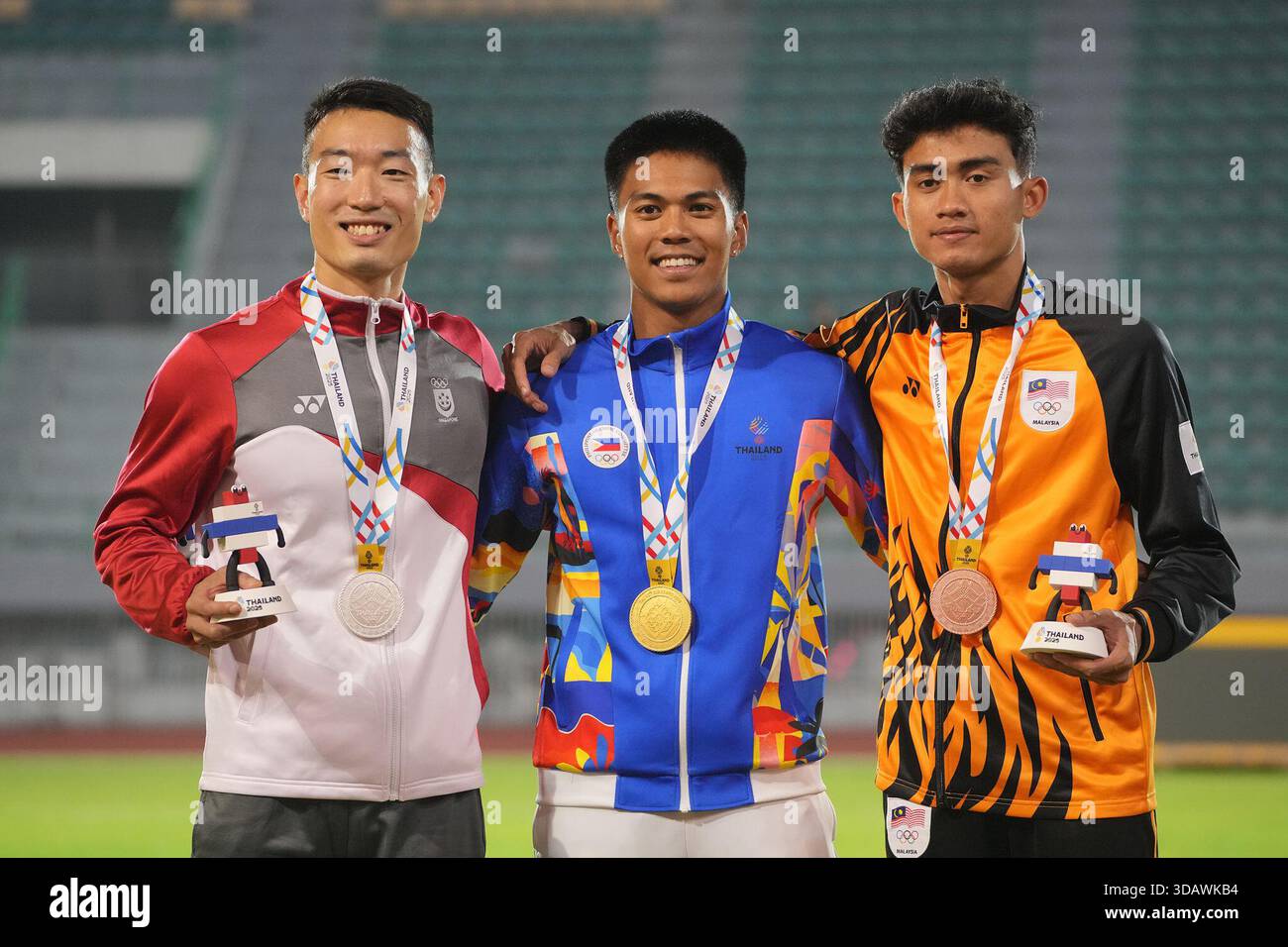 From left, Singapore's Chen Xiang Ang, Philippines John Christopher Tolentino , Malaysia's ...